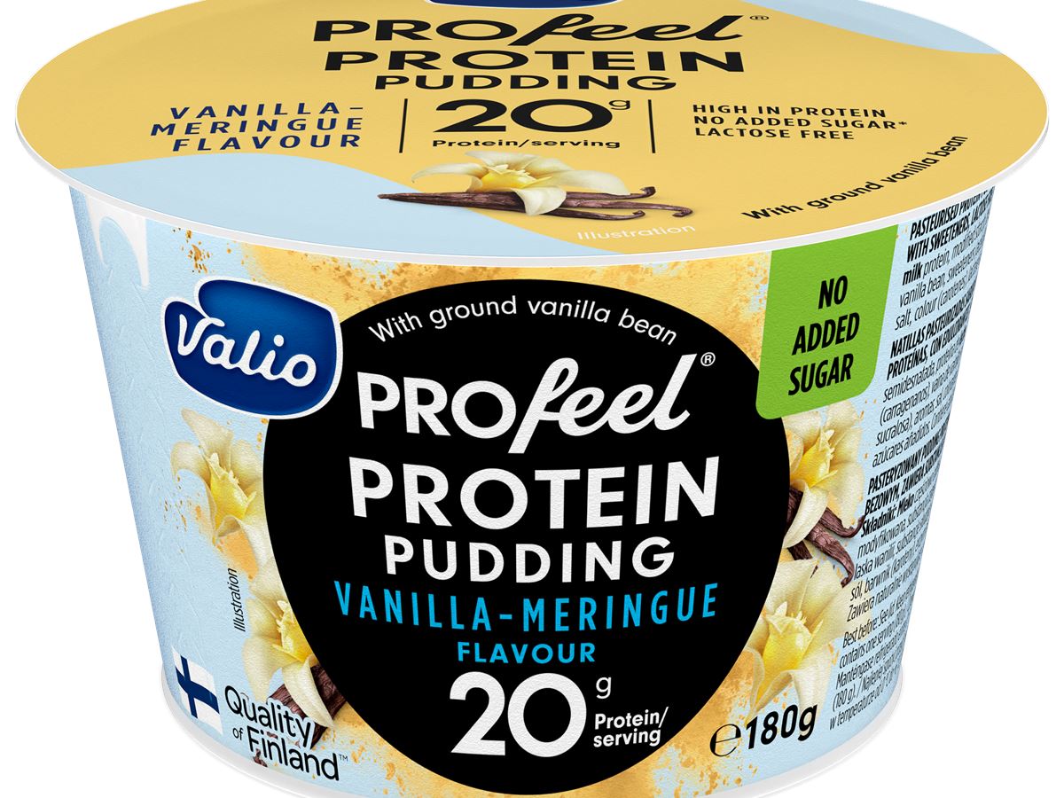Valio PROfeel® Protein pudding o smaku wanilii i bezy | Valio