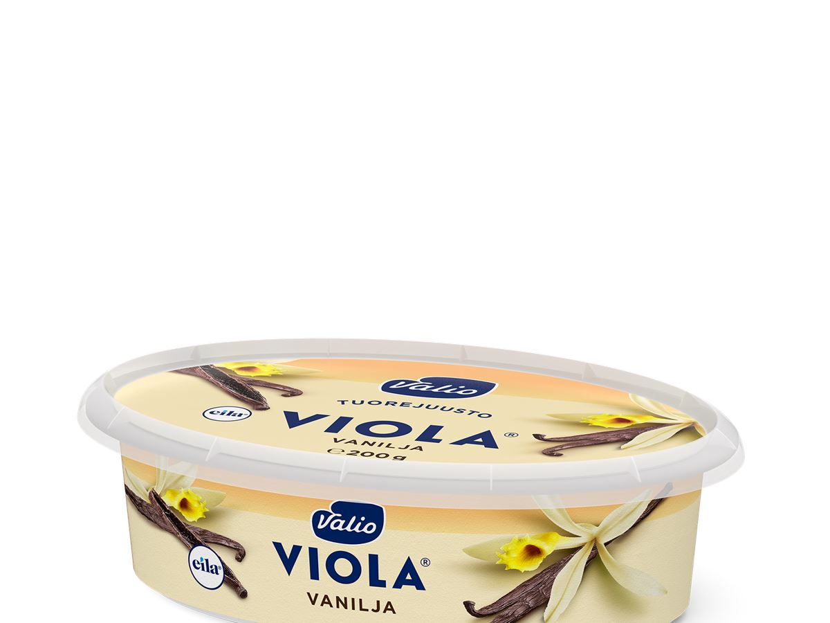 Valio Viola® vanilja tuorejuusto laktoositon - Valio Aimo