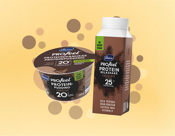 Tävla och vinn Valio PROfeel® proteinshake och proteinpudding med ...
