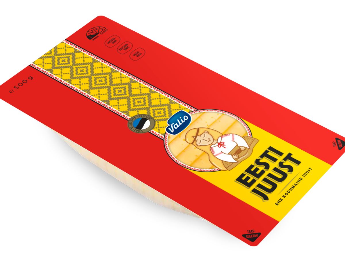 Valio Eesti viilutatud juust 500g | Valio