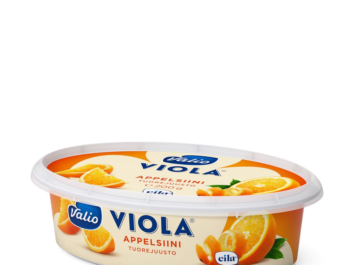 Valio Viola® appelsiini tuorejuusto laktoositon - Valio Aimo