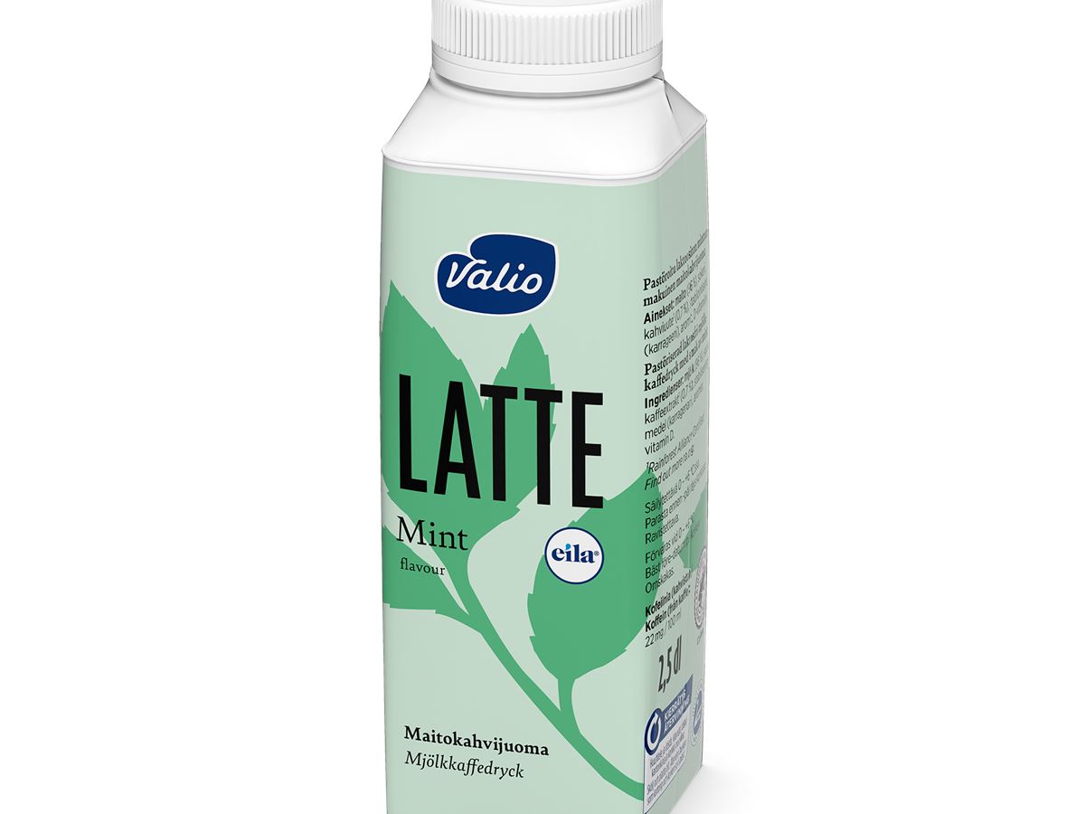 Valio Latte minttu maitokahvijuoma | Valio