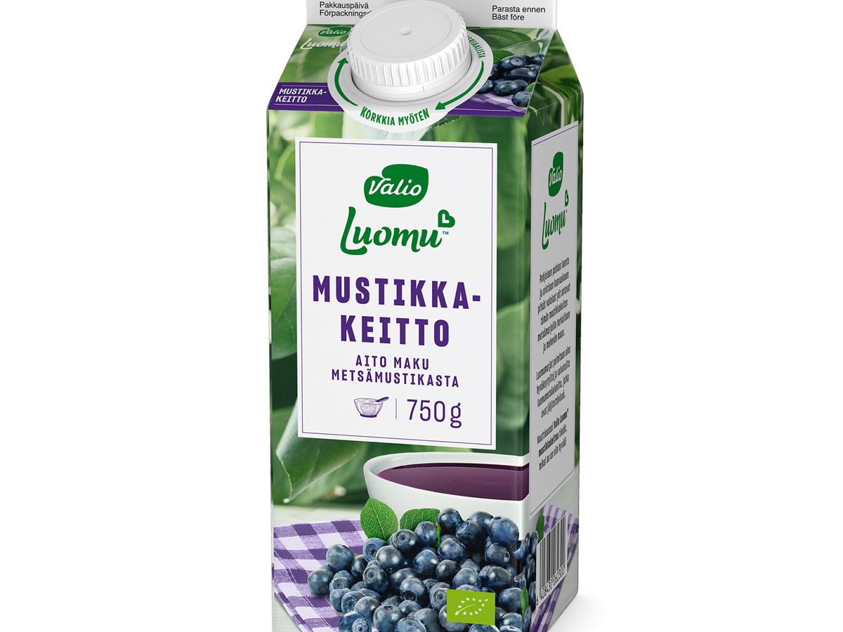 Valio Luomu™ mustikkakeitto - Valio