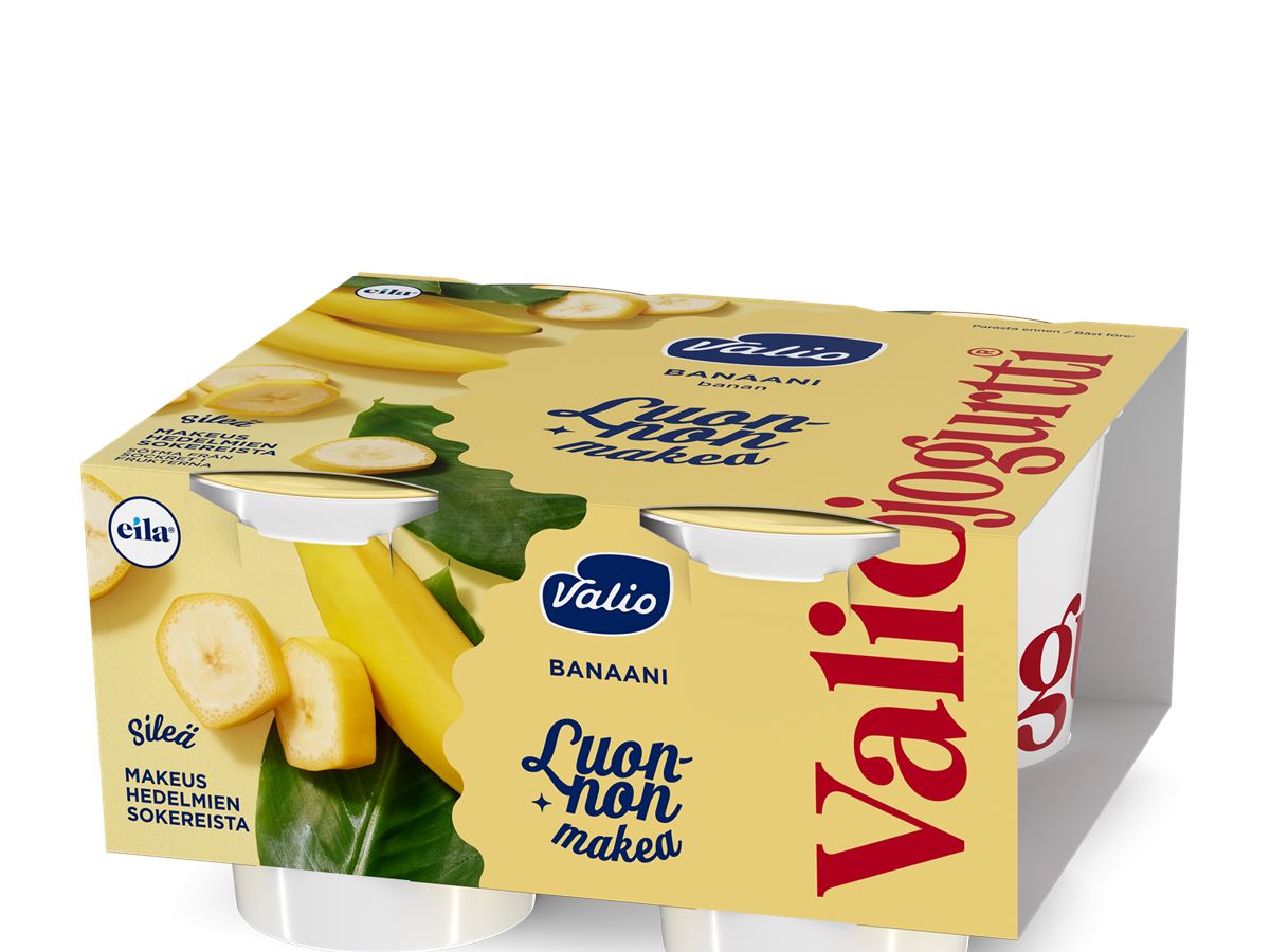 Valiojogurtti® Luonnon makea banaani - Valio