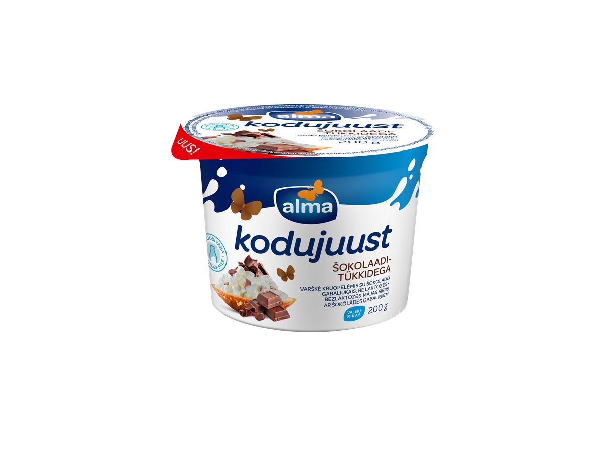 Alma kodujuust šokolaaditükkidega 200g | Valio