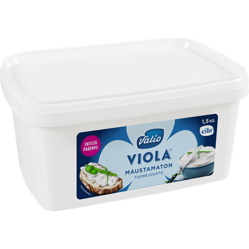 Valio Viola creme cheese naturell 1,5 kg Foodservice - Valio Sverige