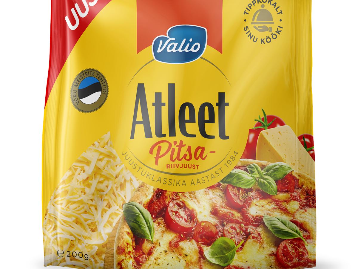 Atleet riivjuust pitsale 200g | Valio