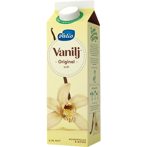 Valio Vanilj™ yoghurt original - Valio Sverige