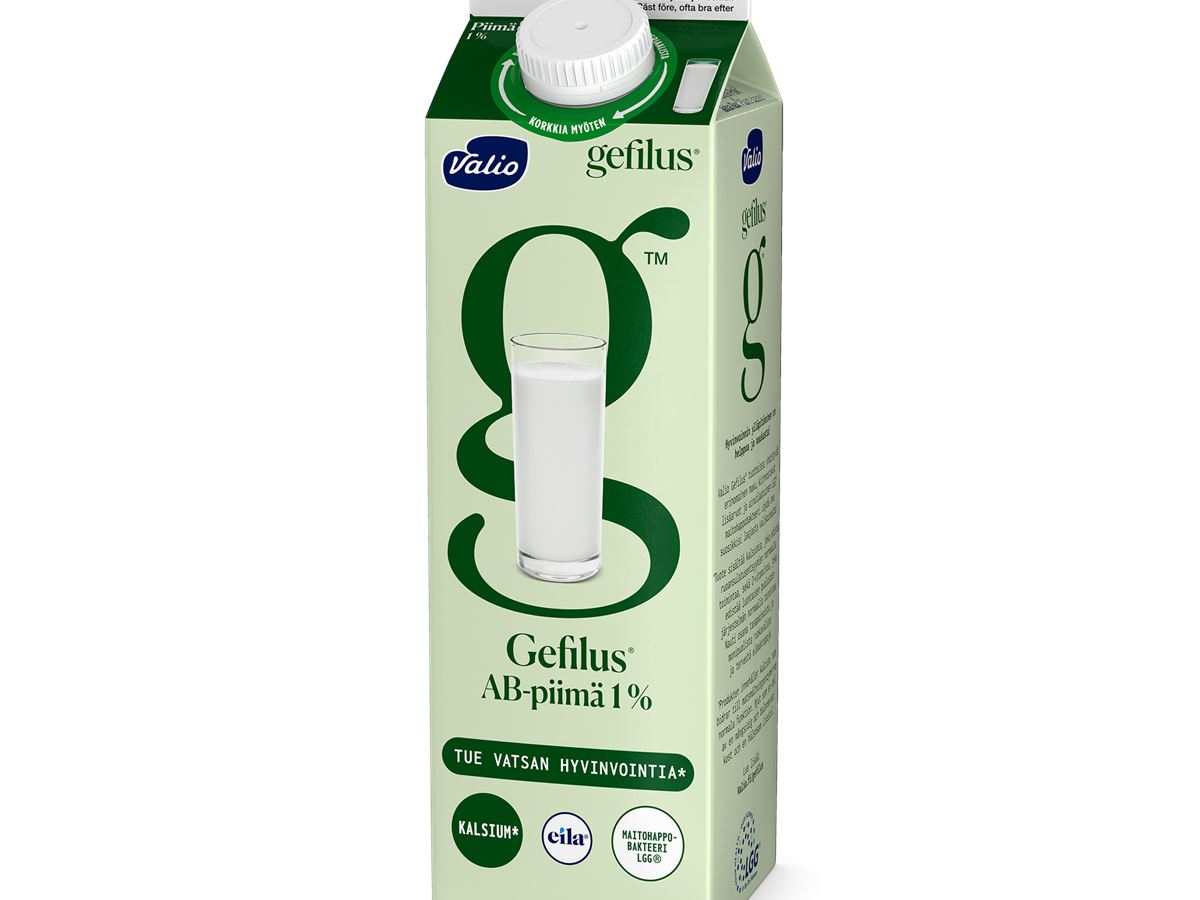 Valio Gefilus® AB-piimä 1% rasvaa - Valio
