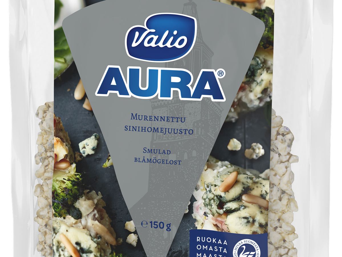 Valio Aura riivitud sinihallitusjuust 150g | Valio