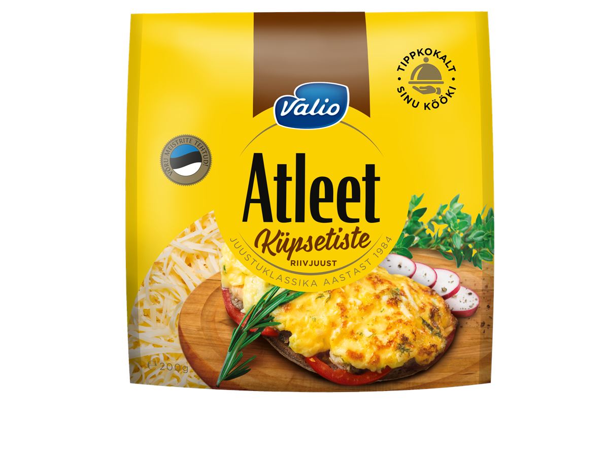 Valio Atleet riivjuust küpsetistele 200g | Valio