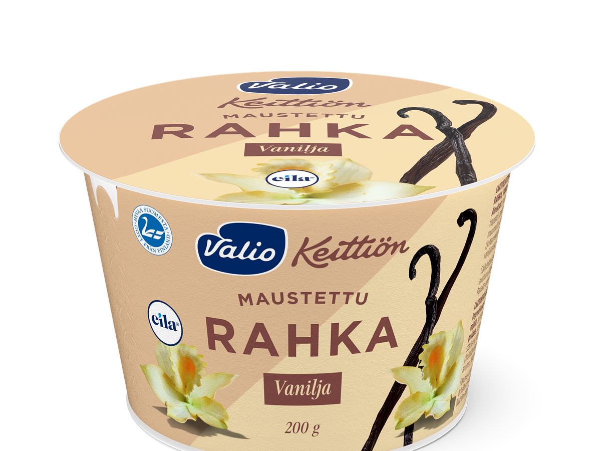 Valio Keittiön maustettu rahka vanilja - Valio