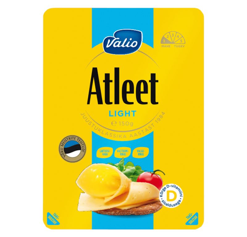 Valio Atleet Light cheese 150g | Valio