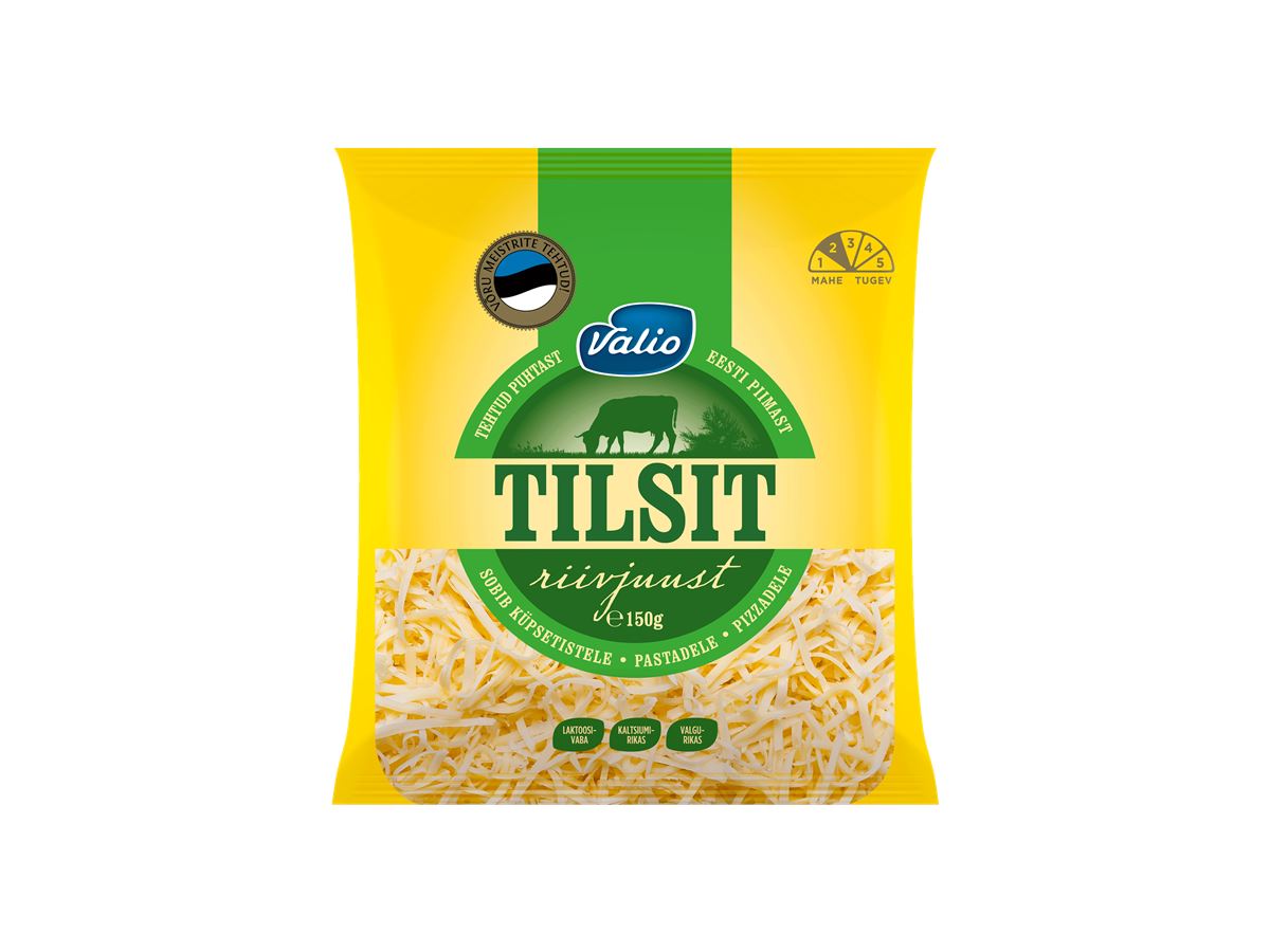 Valio Tilsit grated cheese, ℮ 150 g | Valio