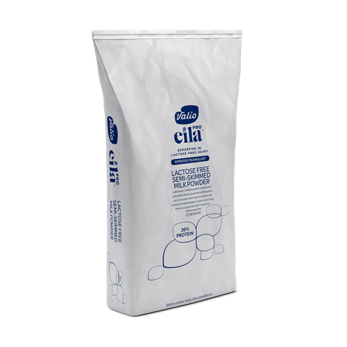 Valio Eila® PRO lactose free semi-skimmed milk powder instant - valio.com