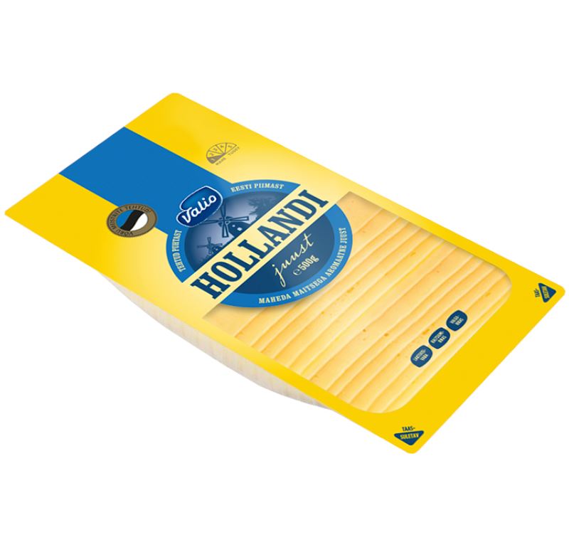 Valio Hollandi sliced cheese, ℮ 500 g | Valio