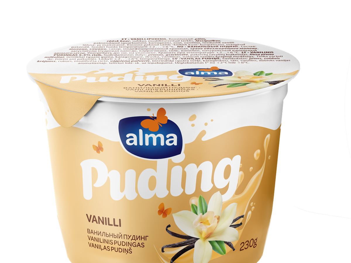 Alma puding vanilli 230g | Valio