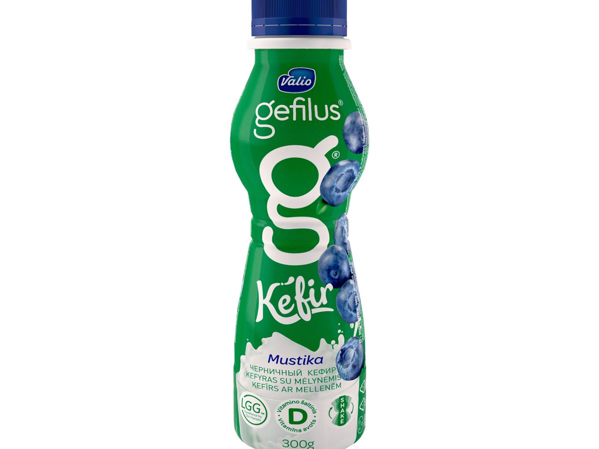 Valio Gefilus mustikakeefir 300g | Valio