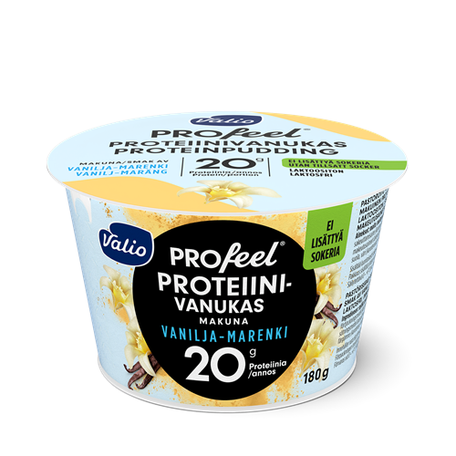 Valio PROfeel® proteiinivanukas vanilja-marenki - Valio
