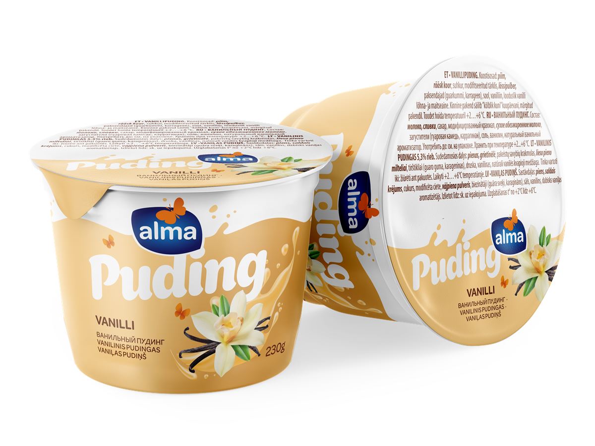 Pudding Alma vanilla 230g | Valio