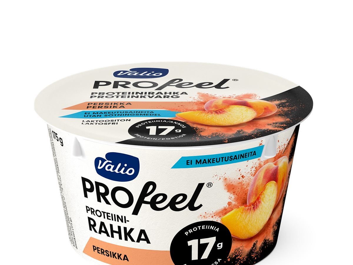 Valio PROfeel® proteiinirahka persikka - Valio