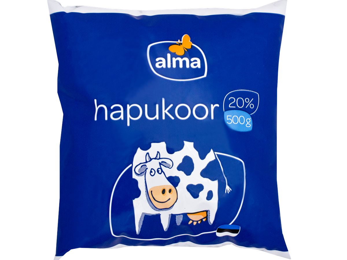 Alma sour cream 20% 500g | Valio