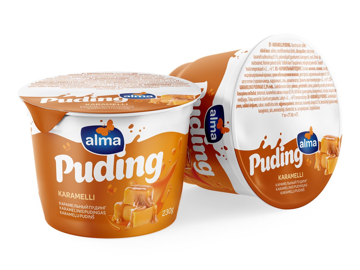 Pudding Alma caramel 230g | Valio