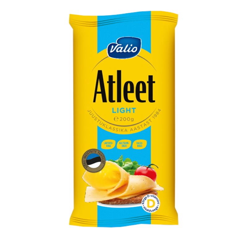 Valio Atleet Light cheese 200g | Valio