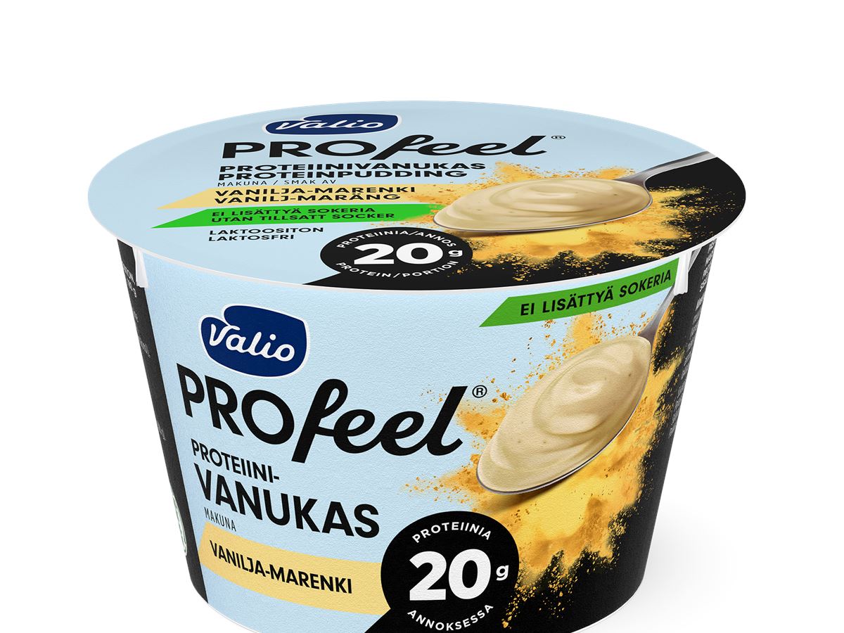 Valio PROfeel® proteiinivanukas vanilja-marenki - Valio