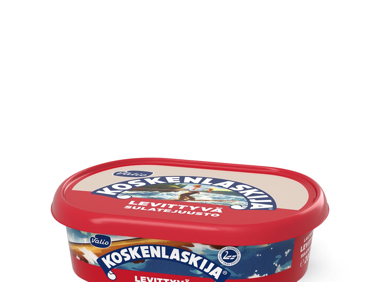 Valio Koskenlaskija® levittyvä sulatejuusto laktoositon - Valio