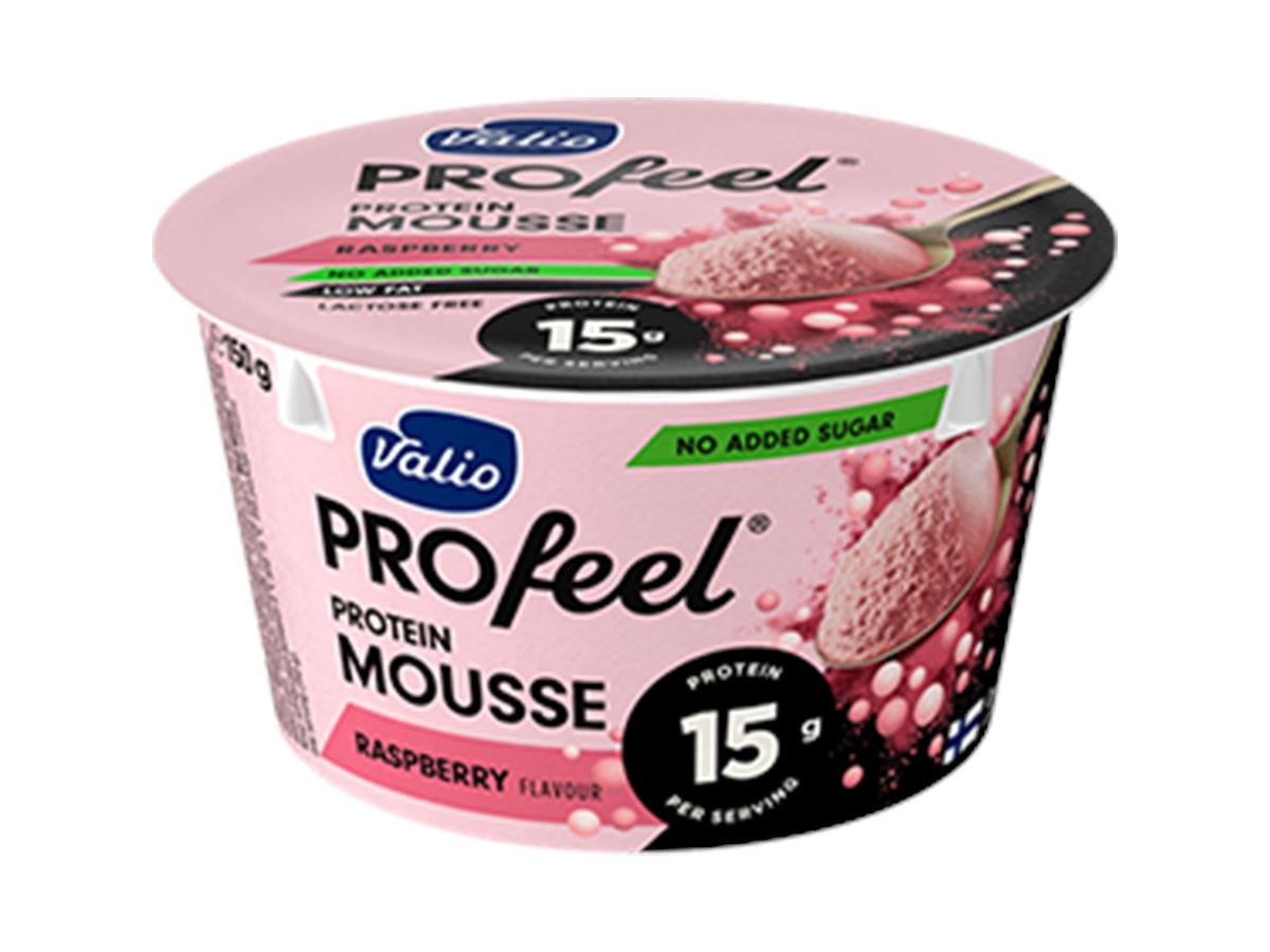 PROfeel Protein Mousse Raspberry 150g | Valio