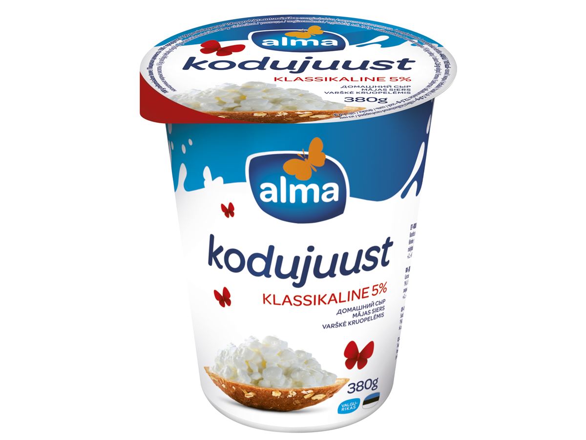 Alma cottage cheese 5% 380g | Valio