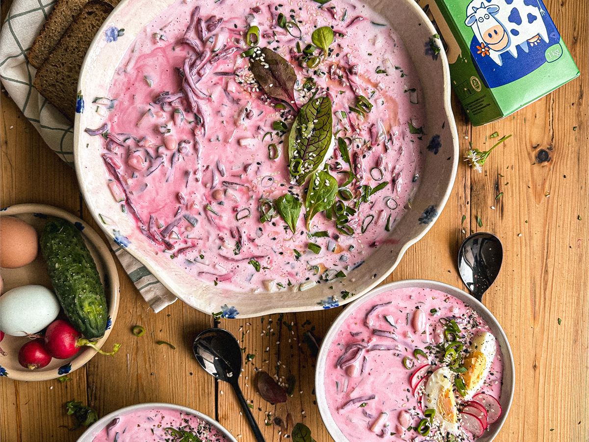 Rozā zupa | Valio